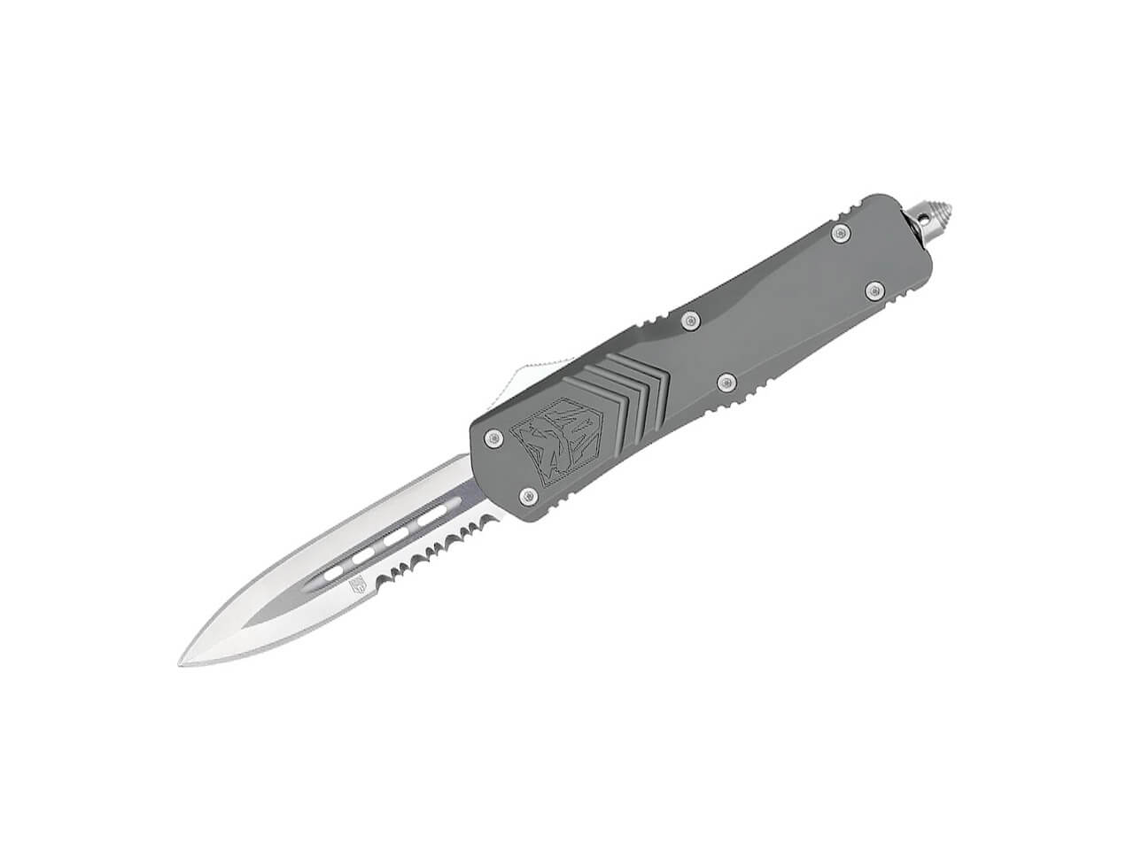 CobraTec Large FS-X Grey Dagger 1-Side Serrated | Böker Solingen