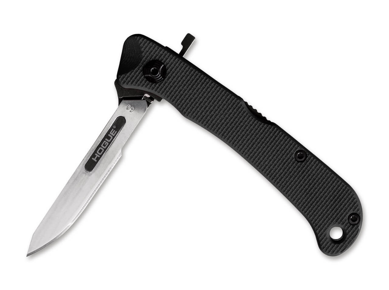 Hogue Expel 2.5" Folding Scalpel G10 Black | Böker Solingen