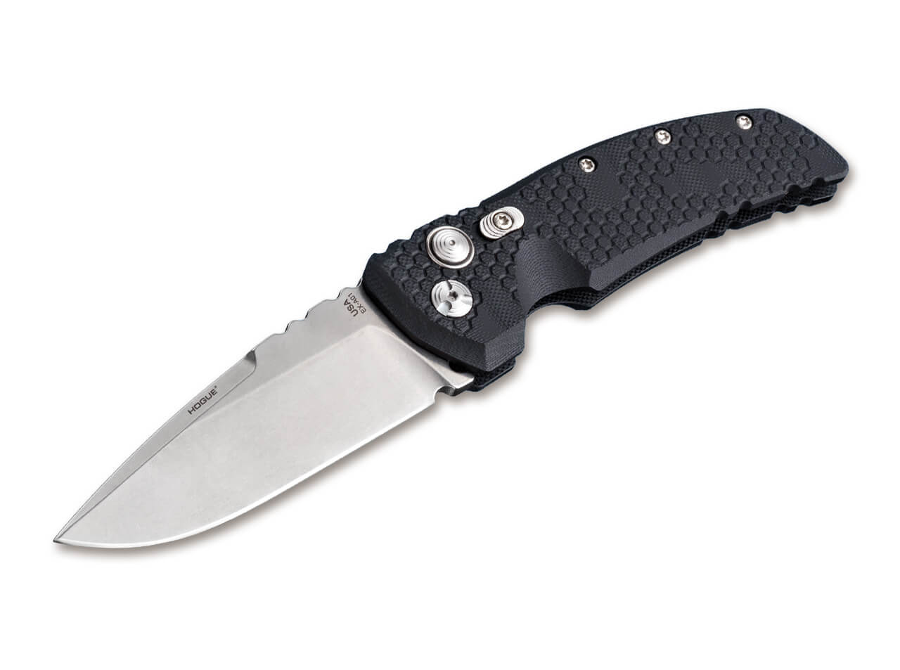 Hogue EX-A01 3.5 Satin G10 Black | Böker Solingen